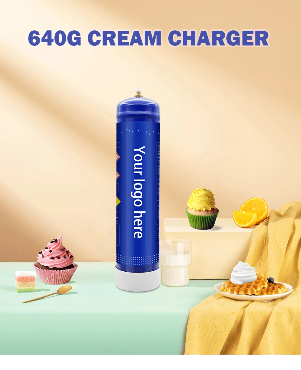Professional 640g Cream Charger Can Be Used For Cakes Cakes And Other ...