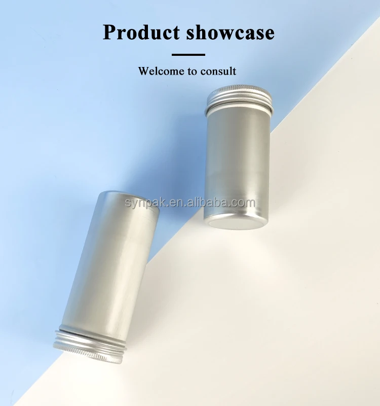 80ml 120ml Aluminum Foil Container for Cosmetic Powder Personal Care ...