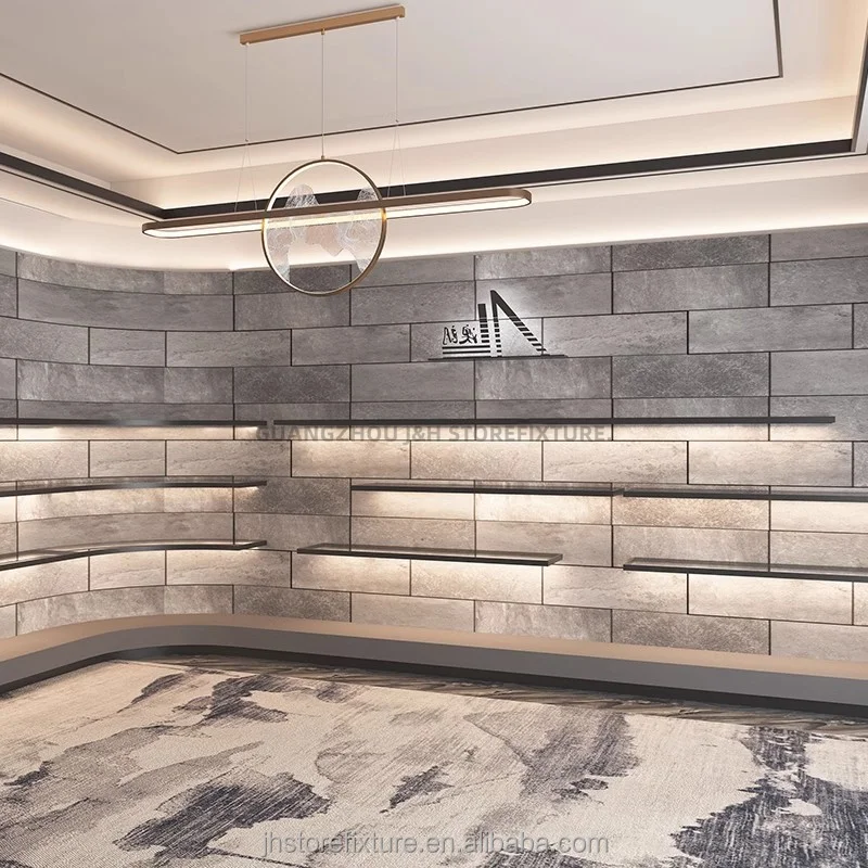 Customizable Luxury LED Bag Display Cabinet & Retail Display Rack