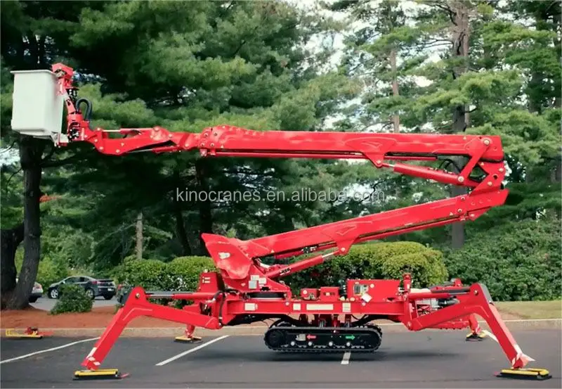 10-21m Aerial Man Lifter Tracked Type Spider Cherry Picker