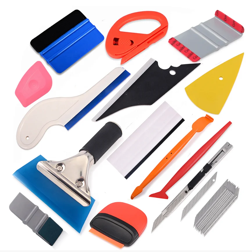 Rubber Scraper Car Wrapping Tools Installation Tools Set Tint Tools ...