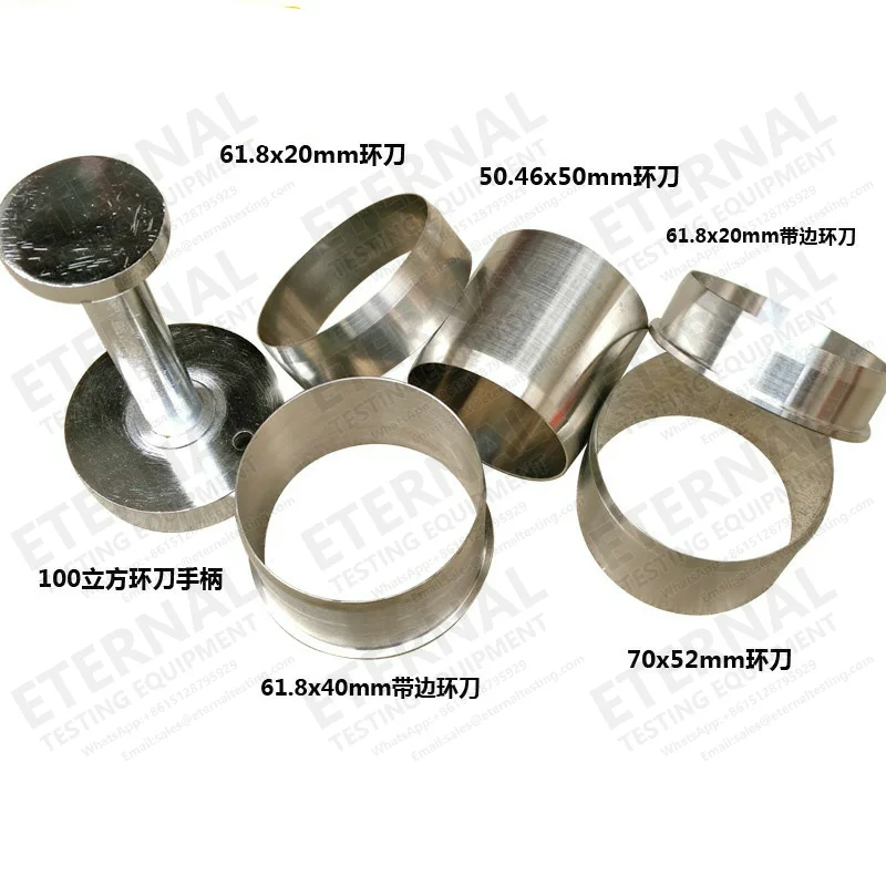 Stainless Steel Soil Sample Rings - Durable & Versatile