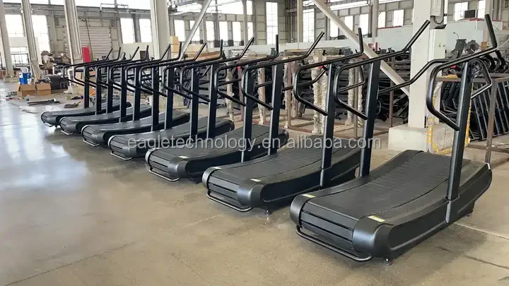 YG-T025 New Design Curved Treadmill Self Generating Treadmill ...