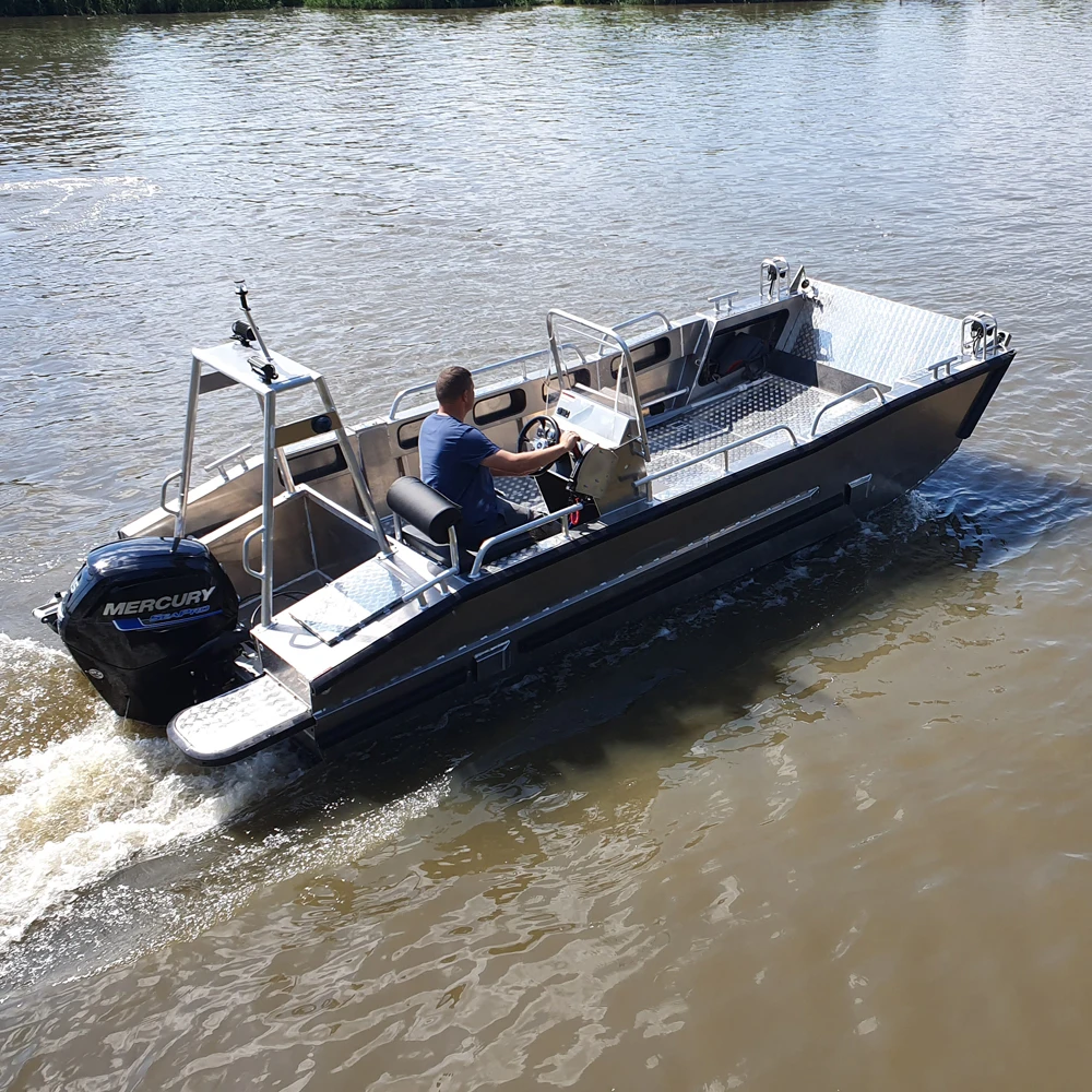 11m shallow V design aluminum landing craft working boat for sale ...