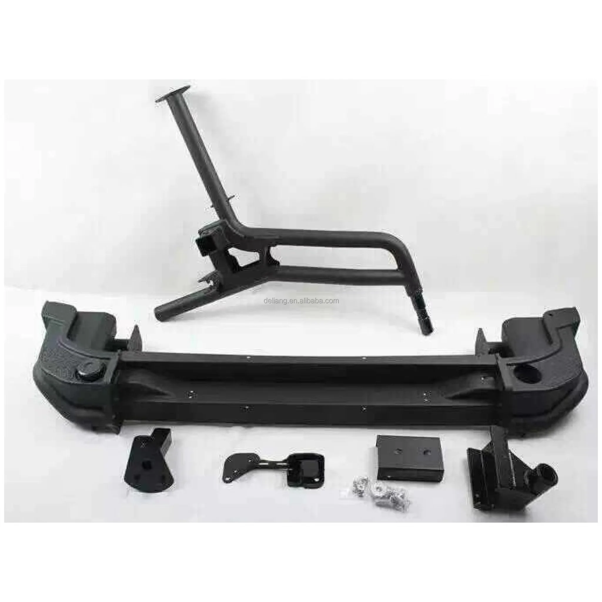 Jeep Wrangler JK Front Bumper with Winch Cradle & Bullbar