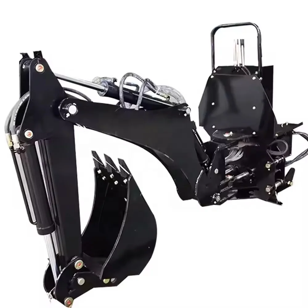 compact mini tractor loader backhoe attachments price with loader and ...
