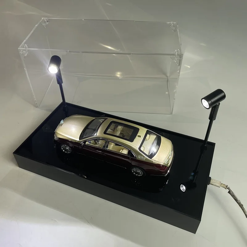 Large Clear Acrylic Display Box Model Car Display Case 1/18 Model Car ...