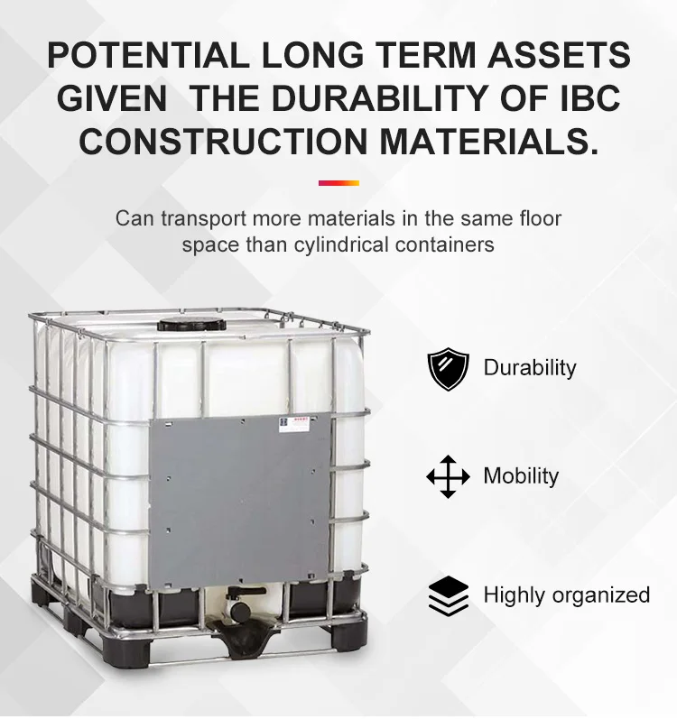 1000l Water Container Ibc Tank Tote For Intermediate Bulk Container ...