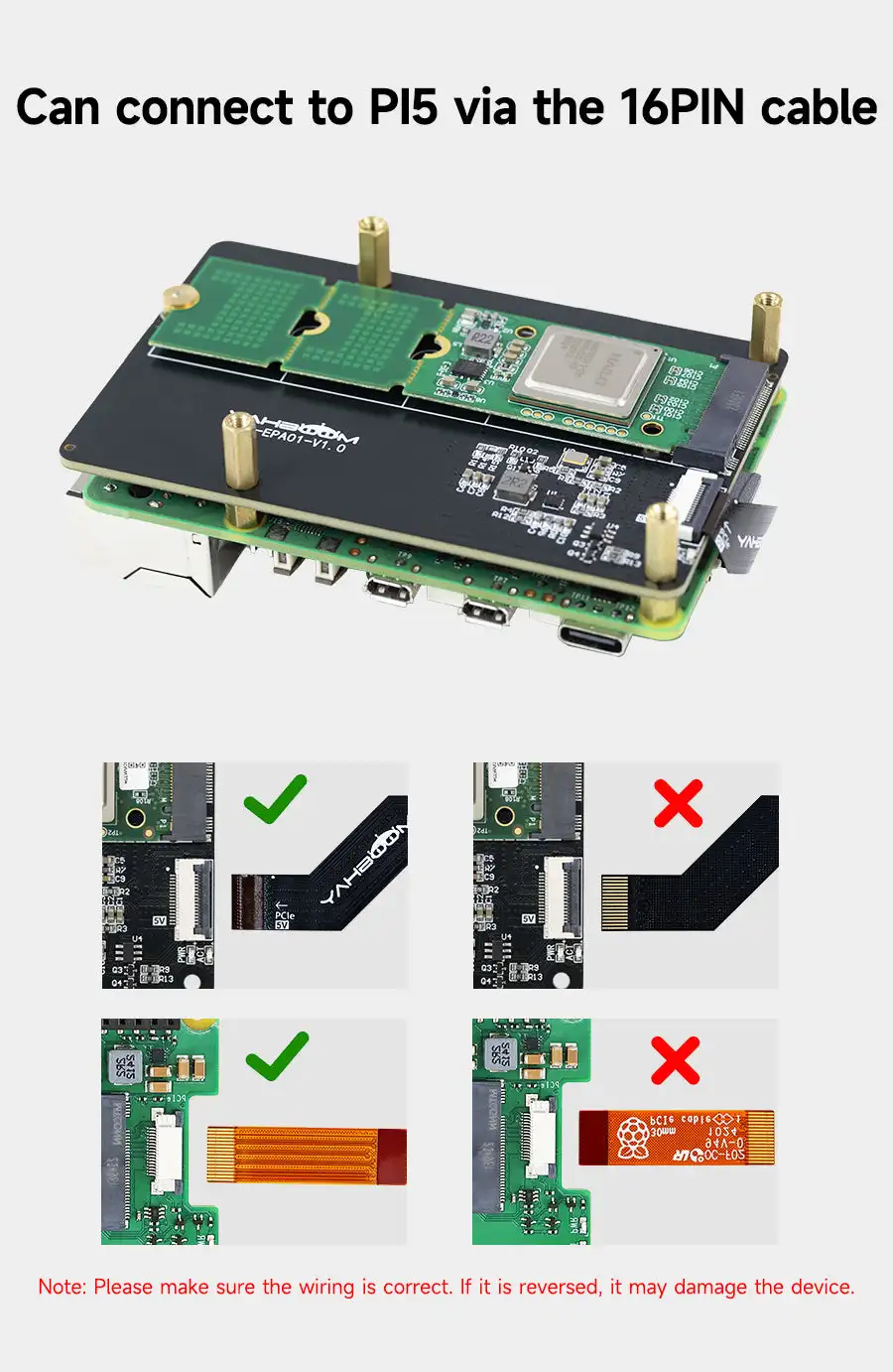 Raspberry Pi 5 Hailo 8L AI Kit - PCIe Expansion Module for AI ...