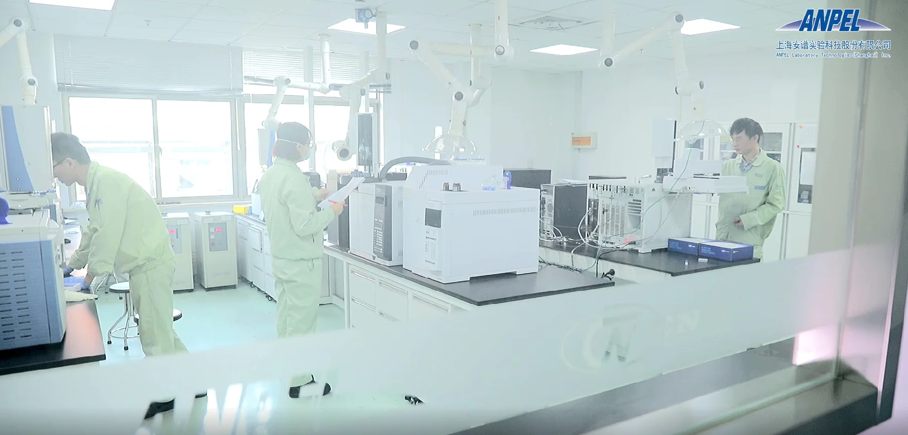 Anpel Electrical High Speed Separatory Funnel Shaker For Laboratory ...