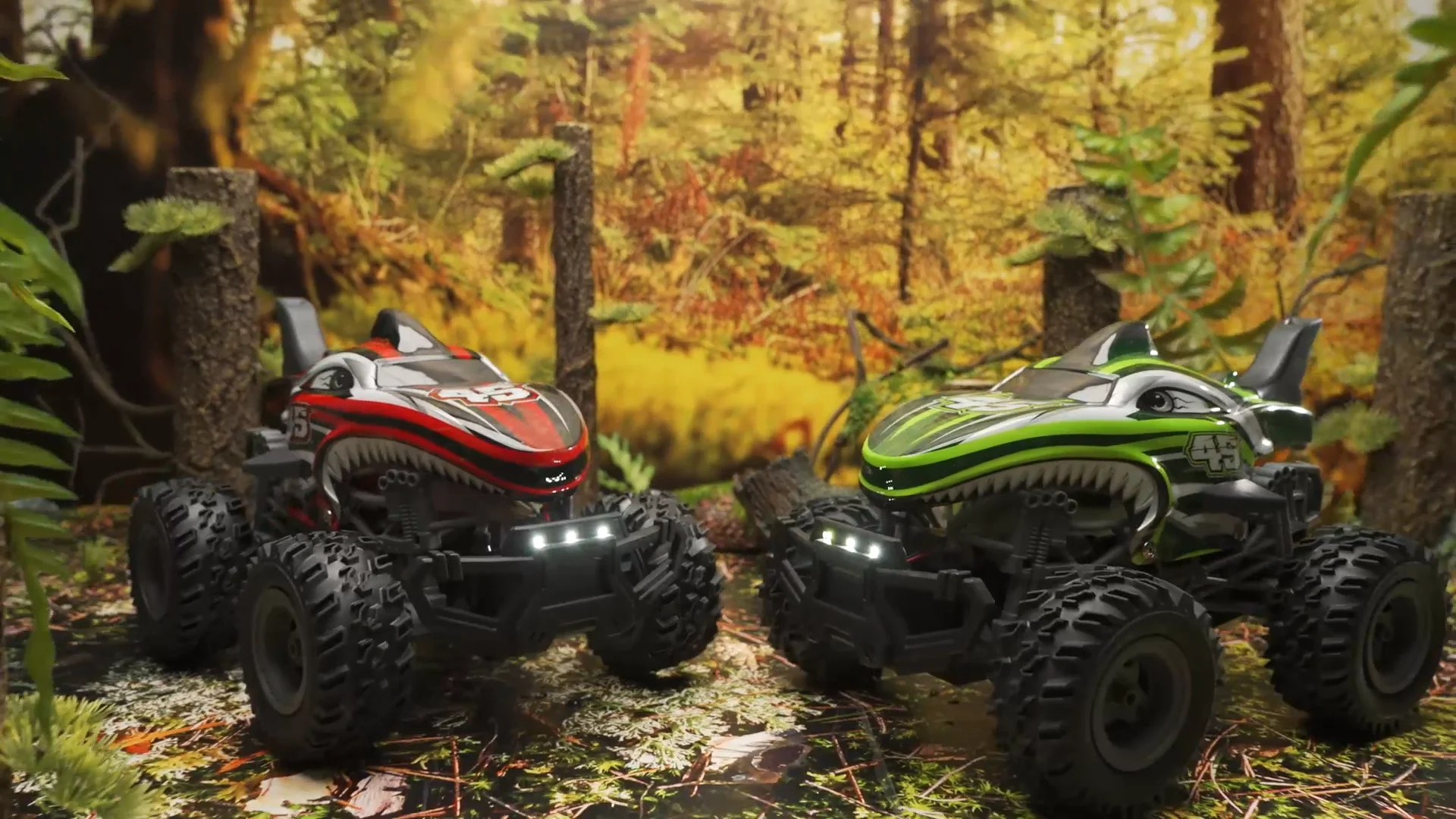 1/14 Scale Model 2.4g 4ch Big Wheels Mountain Racing Champion Remote ...