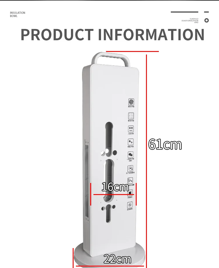 Smart Digital Door Lock Display Stand - Light Weight Abs Display Shelf ...