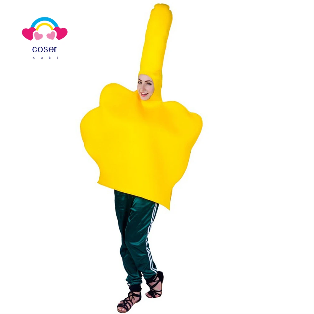 Big Girl Spoof Middle Finger Stage Costume Cosplay Costume Party ...