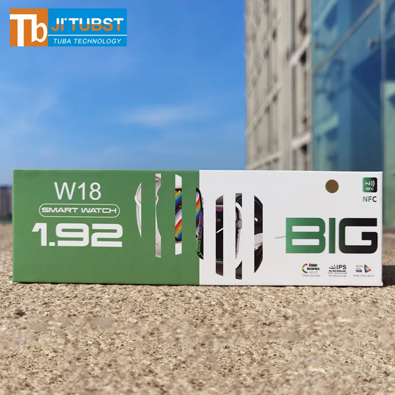 2022 New W18 Smartwatch Series 8 For Men Women Wireless Charger Nfc ...