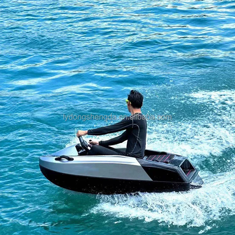 Aluminum Turbojet Yacht Electric Kart Boat Mini Jet Boat Jetski For Park Rental Equipments - Buy ...