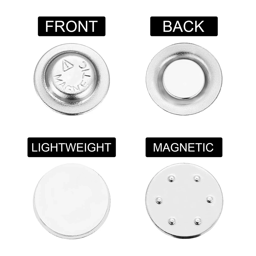 Magnetic Button Badge/round Magnetic Name Magnet Sets Id Badge ...
