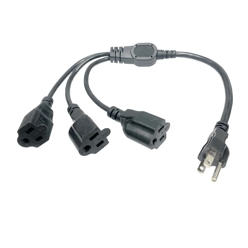 Spliter Nema5-15p Double C13 Nema5-15r 2 In 1 Nema5-15r Type Cable ... Spliter Nema5-15p Double C13 Nema5-15r 2 In 1 Nema5-15r Type Cable ...