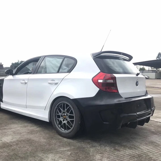 For Bmw E81 E82 E87 E88 1 Series 1m Tech Style Car Bumpers Plastic M ...