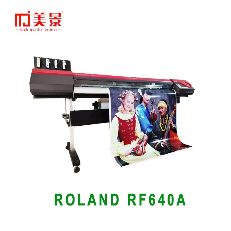 Used Roland RF-640 Printer - Eco Solvent Printing Machine