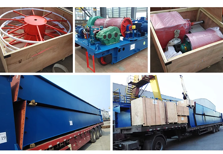 15m Span Rail Mounted Single Beam Travelling Gantry Crane 30 Tonnes ...