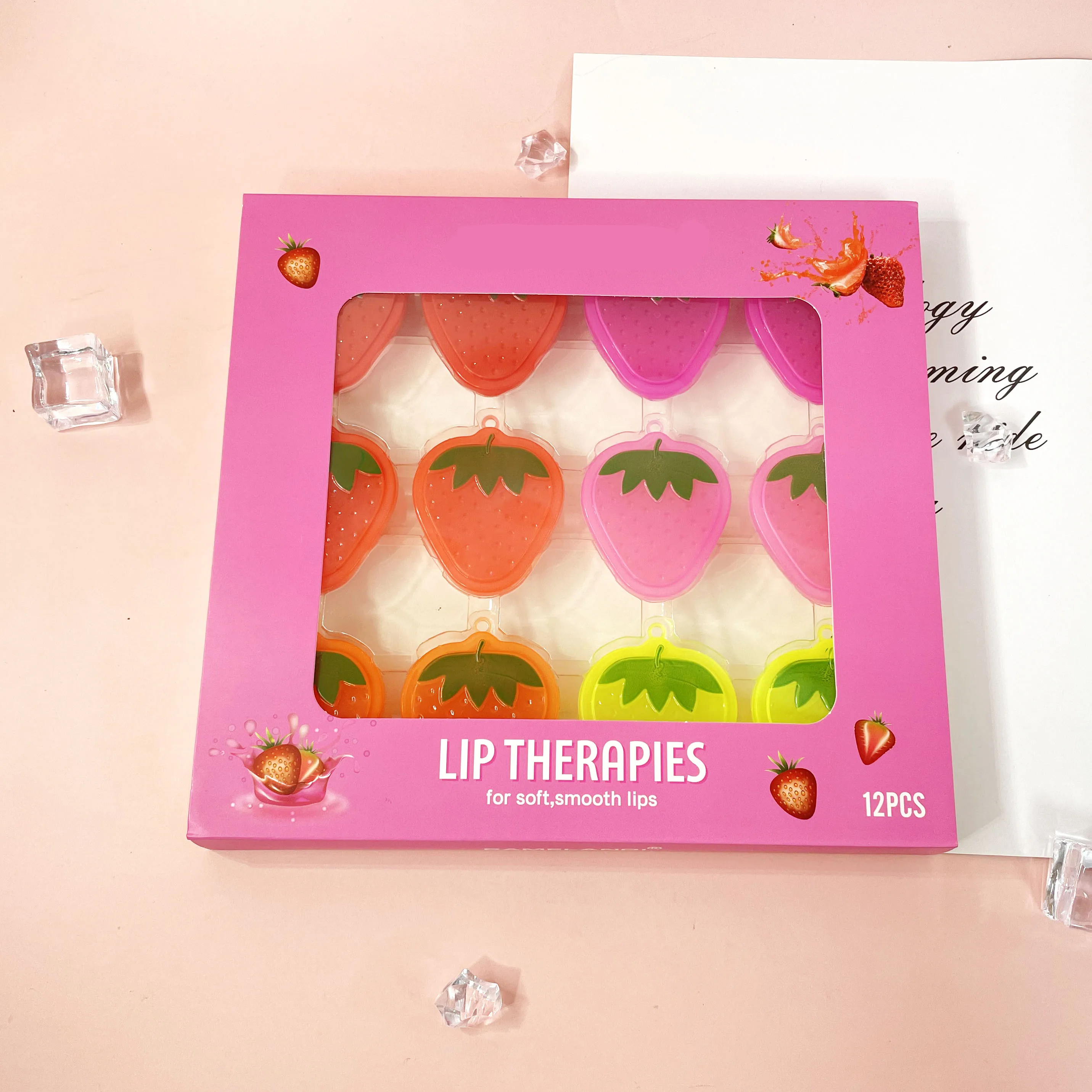 12 Packs Ready To Ship Exw Price Lip Care Waterproof Long Lasting ...