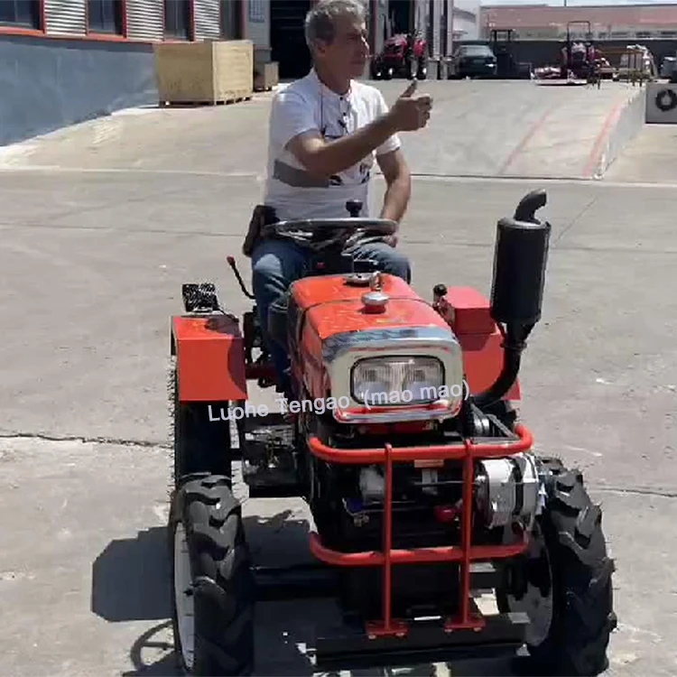 22HP 25HP Diesel Power 4WD Mini Tractor - Versatile 4 Wheel ...