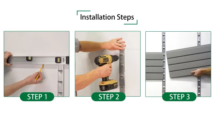 2x3 Ft Slat Wall Panels - Efficient Garage Storage Solutions