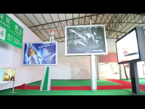 Outdoor Waterproof Advertising Scrolling Poster Unipole Backlit ...