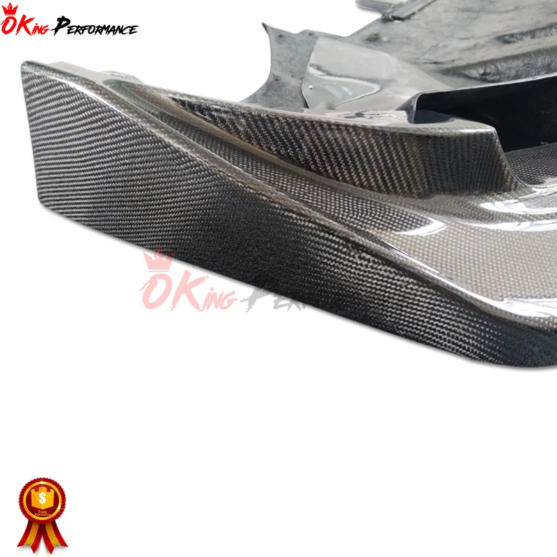 Ts Style Carbon Fiber Front Lip For Nissan R35 Gtr Dba Body Kit - Buy ...