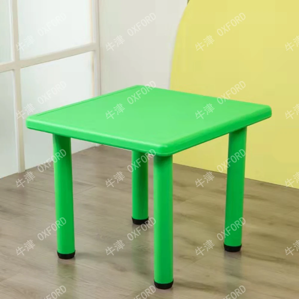 Plastic Table Kids Learning Table Colorful Rectangle Table Kt102 - Buy ...