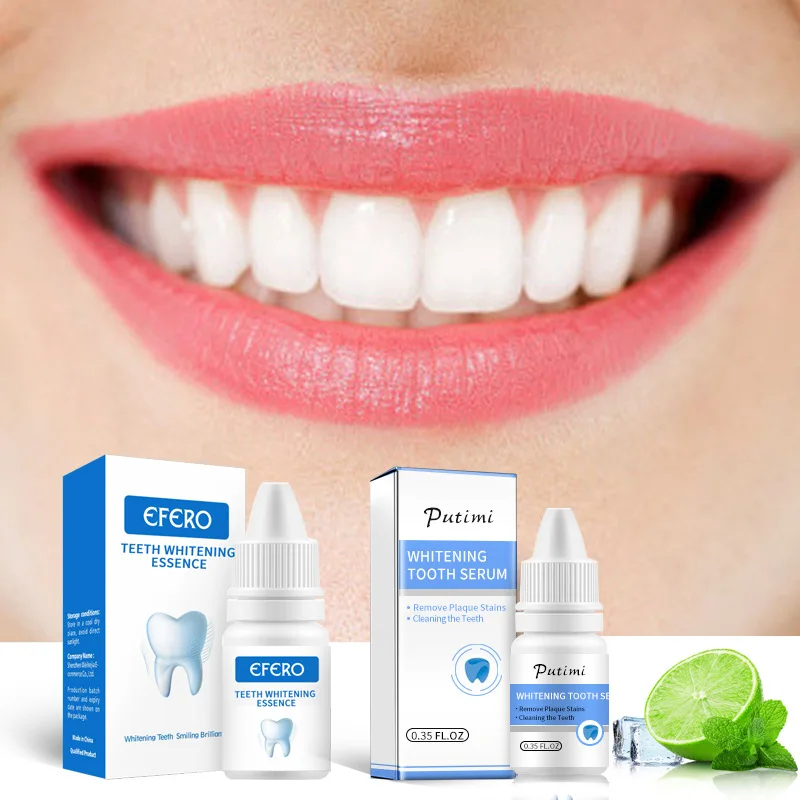 Tooth Cleaning Liquid Putimi Whitening Tooth Serum Efero Teeth Set For ...