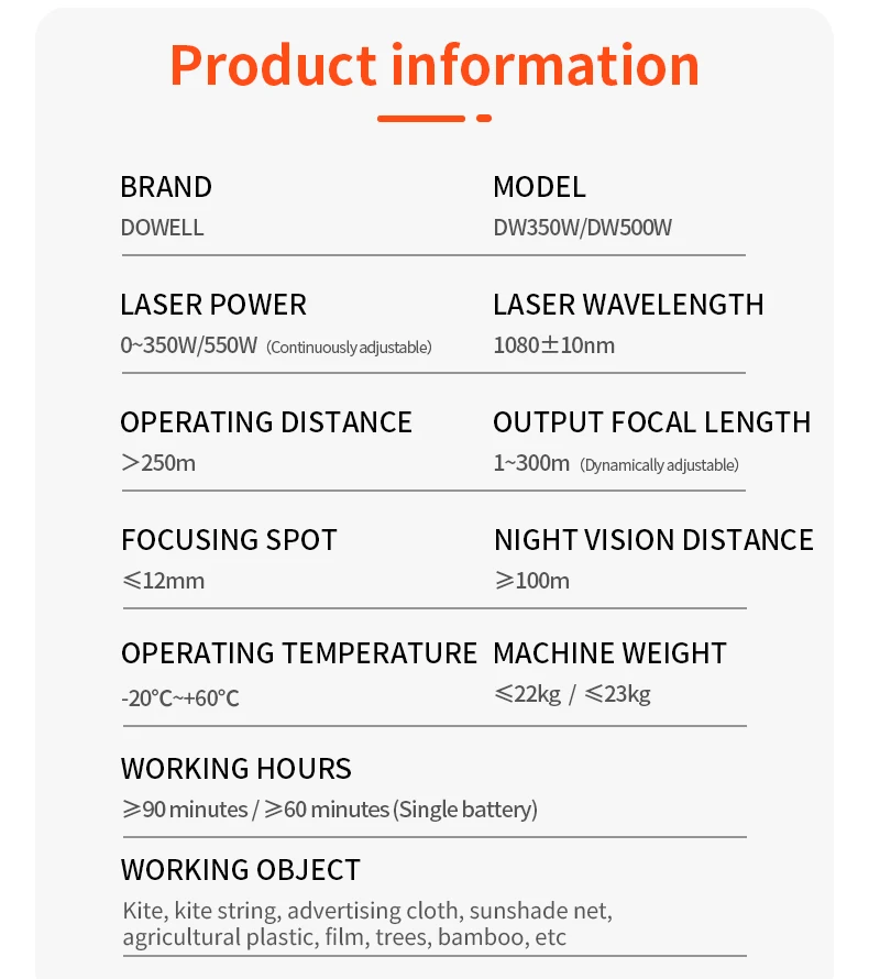 500W Laser Tree Branch Cutter for Efficient Vegetation Management ...