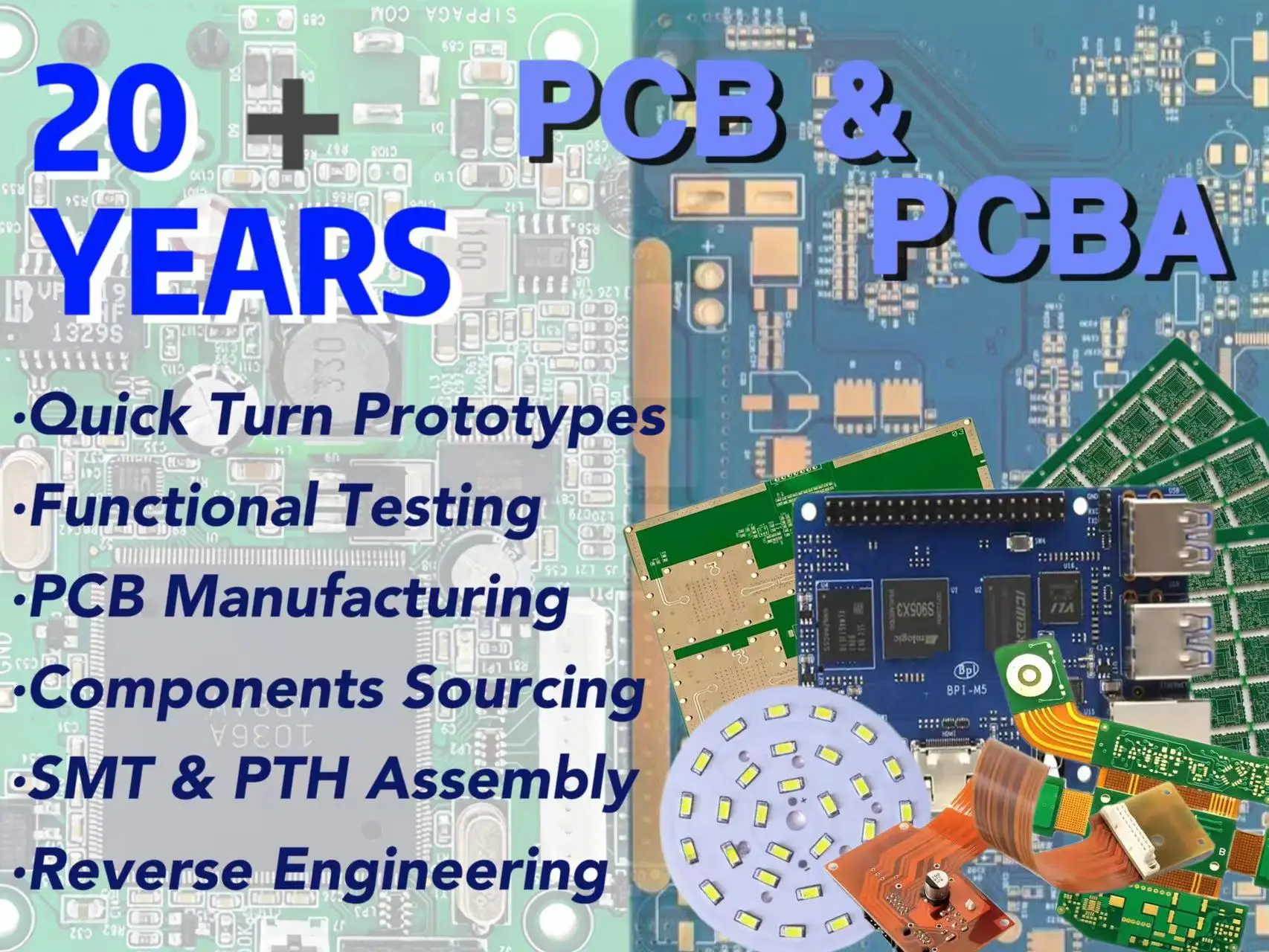 Professional Pcba Manufacturer Multilayer Pcb With Advanced Electronic ...