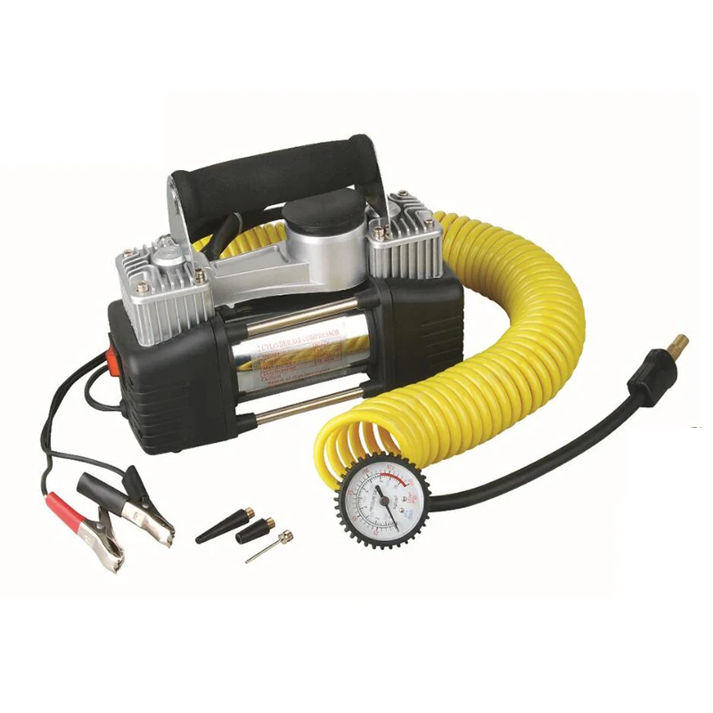 Klutch 12 Volt Portable Tire Inflator — 100 PSI, CFM