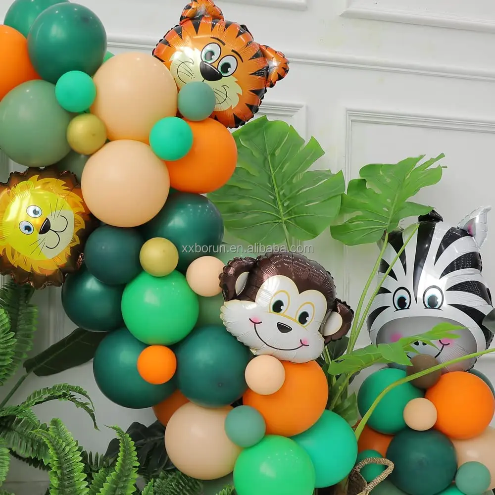 Forest Themed Party Balloons - Perfect for Any Celebration