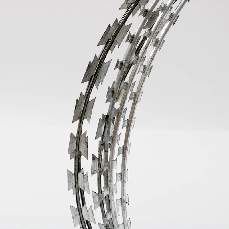 Barbed Concertina Fencing Wire - Buy Bto22 Barbed Blade Type razor Wire ...