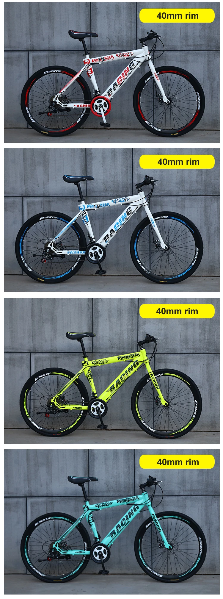 Shop Our China Factory New Bicycle with 24 Speed & Disc Brake