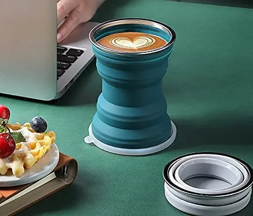 Silicone Collapsible Cup - Perfect for Travel & Camping