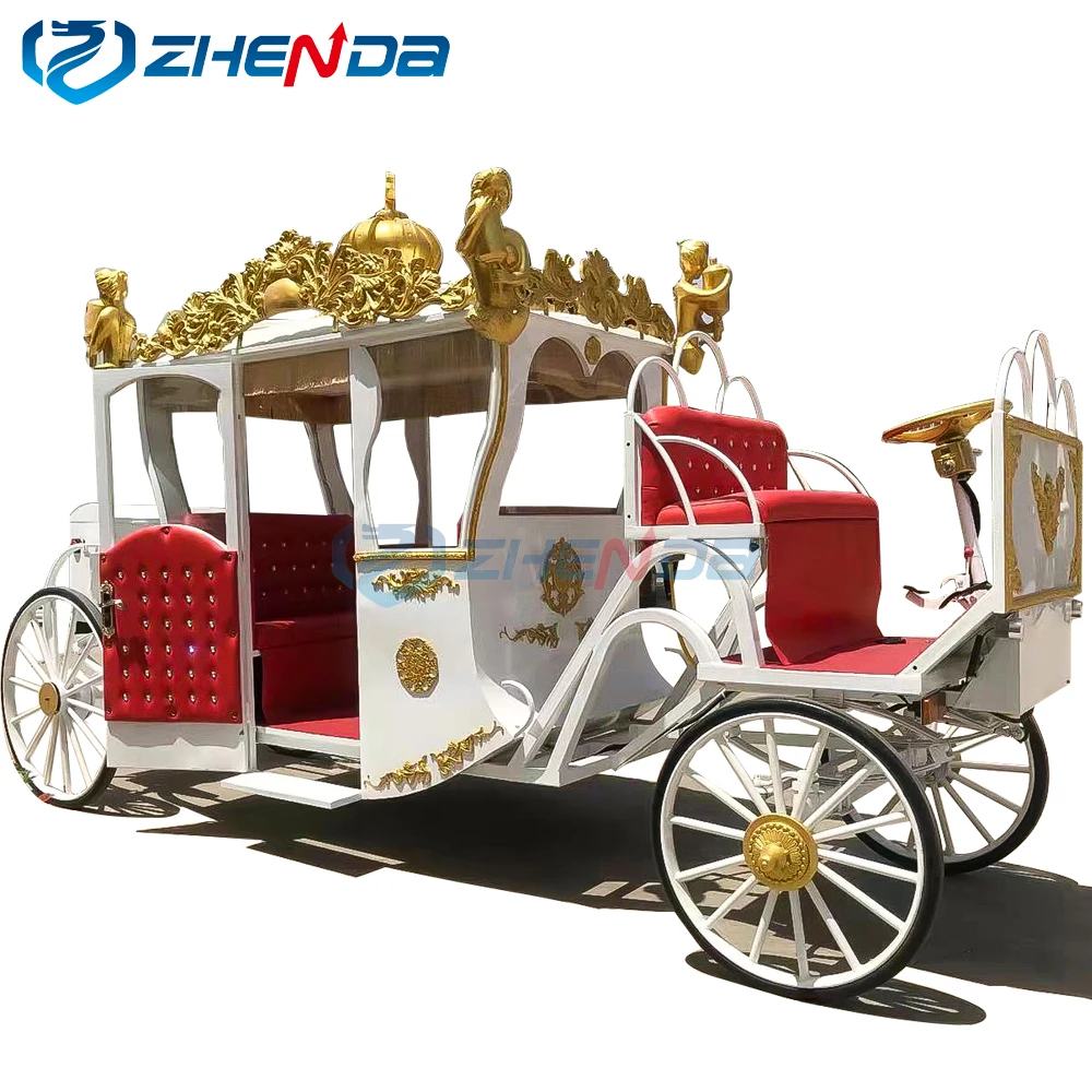 Luxury Horse Carriage Carts - Royal Electric Vehicles