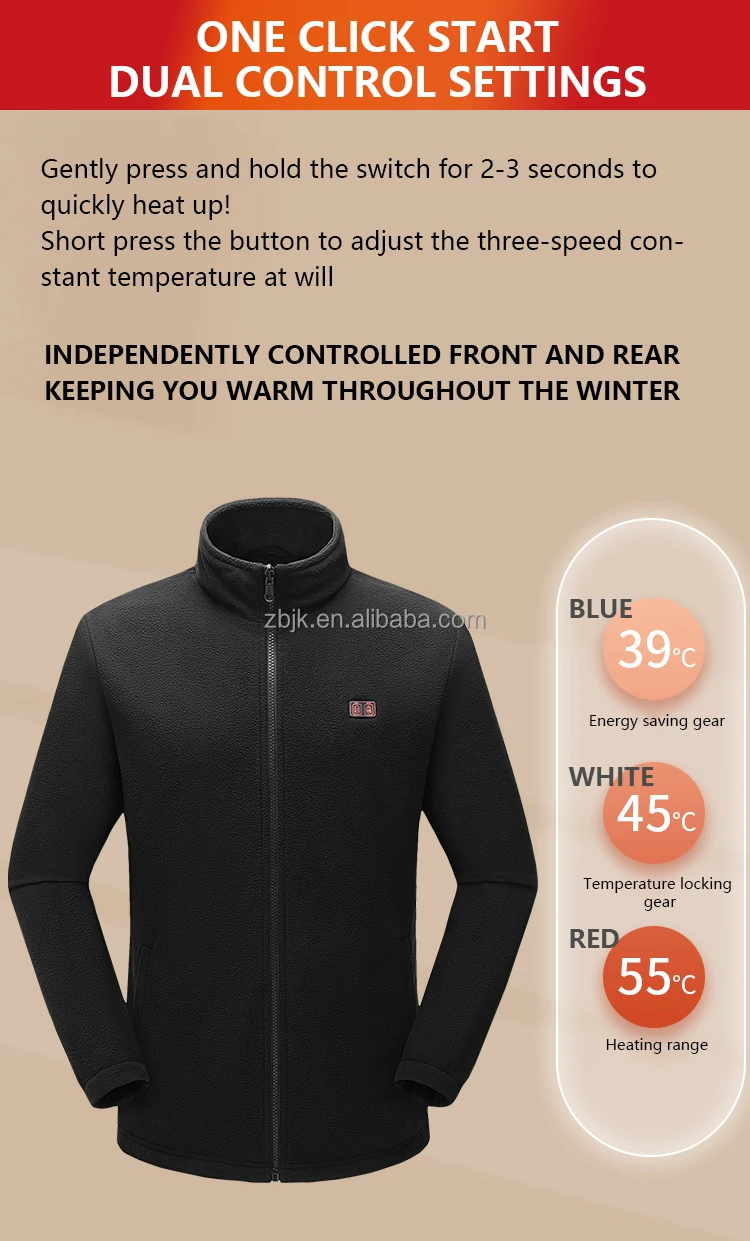Heating Clothing Winter Waterproof Electric Usb Thermal Puffer Heated ...