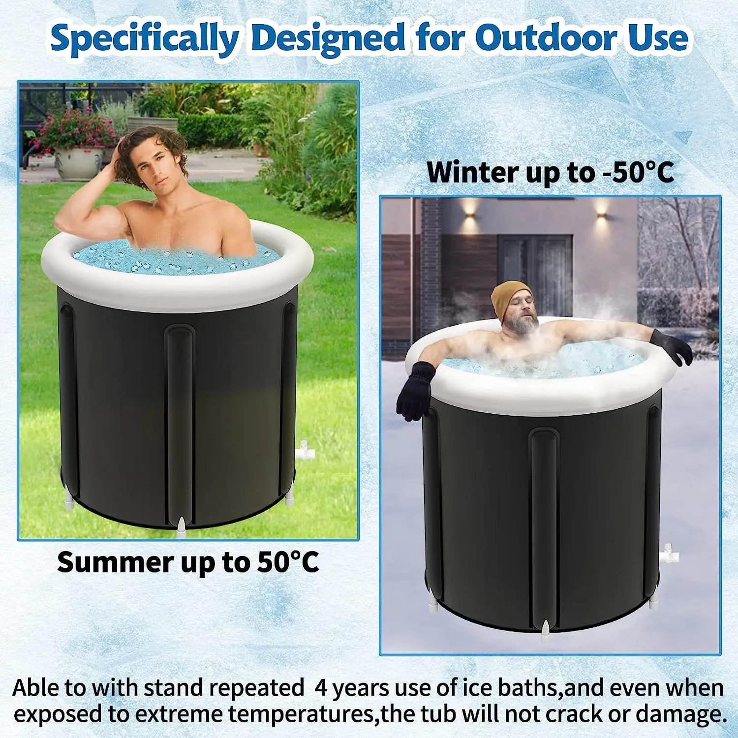 Factory Custom Inflatable Foldable Baby Adults Bathing Shower Spa Hot ...