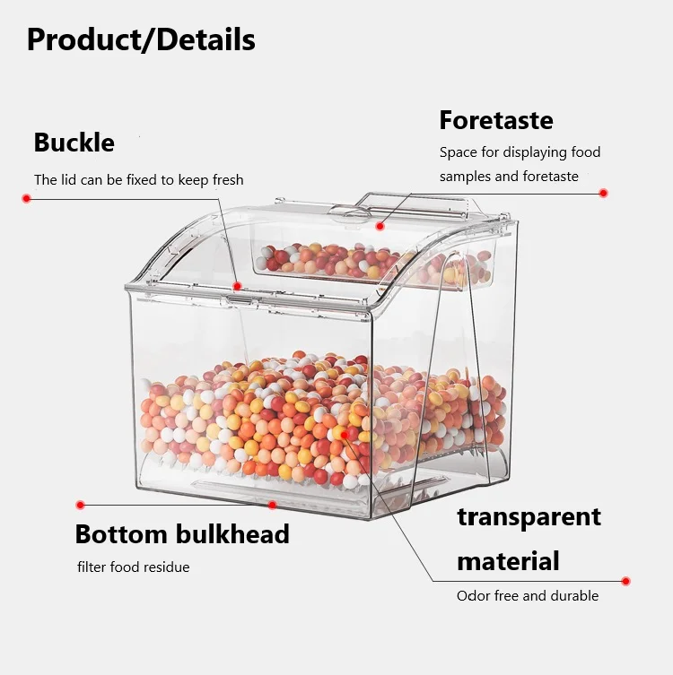 Bulk Candy Bins & Dry Food Containers for Retail Displays – OEM
