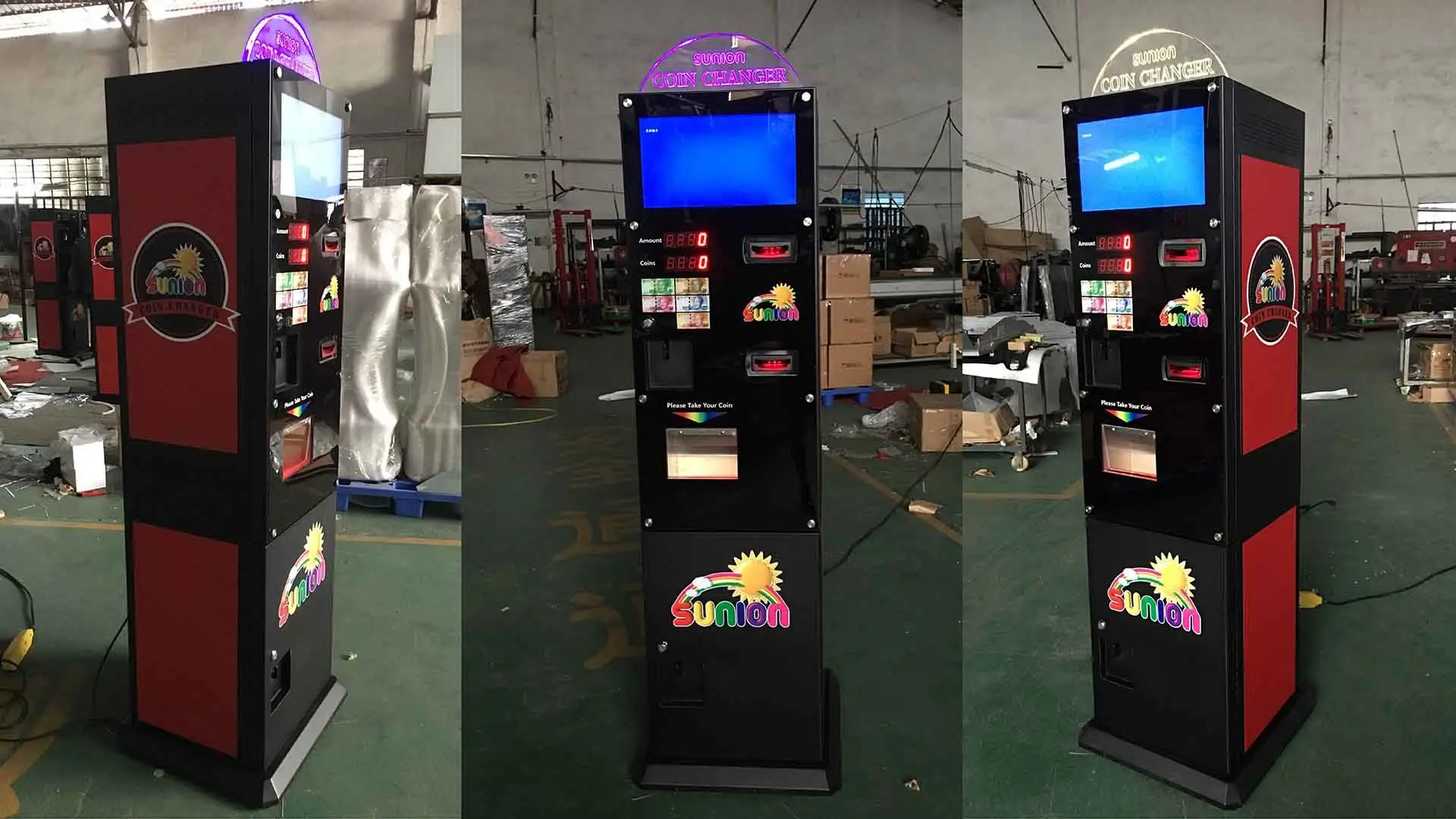 Intelligent Precise Coin Exchange Machine Bill to Coin Machine Coin ...