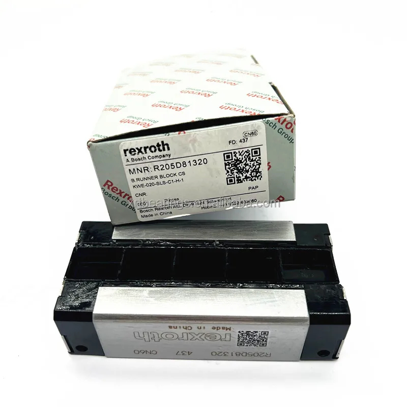 Original Rexroth Linear Guideway R205d12420 Linear Ball Runner Bearing ...