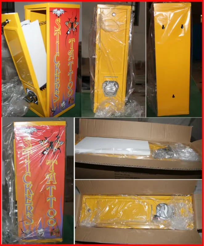 Mini Customizable Sticker & Tattoo Vending Machine OEM | Wholesale