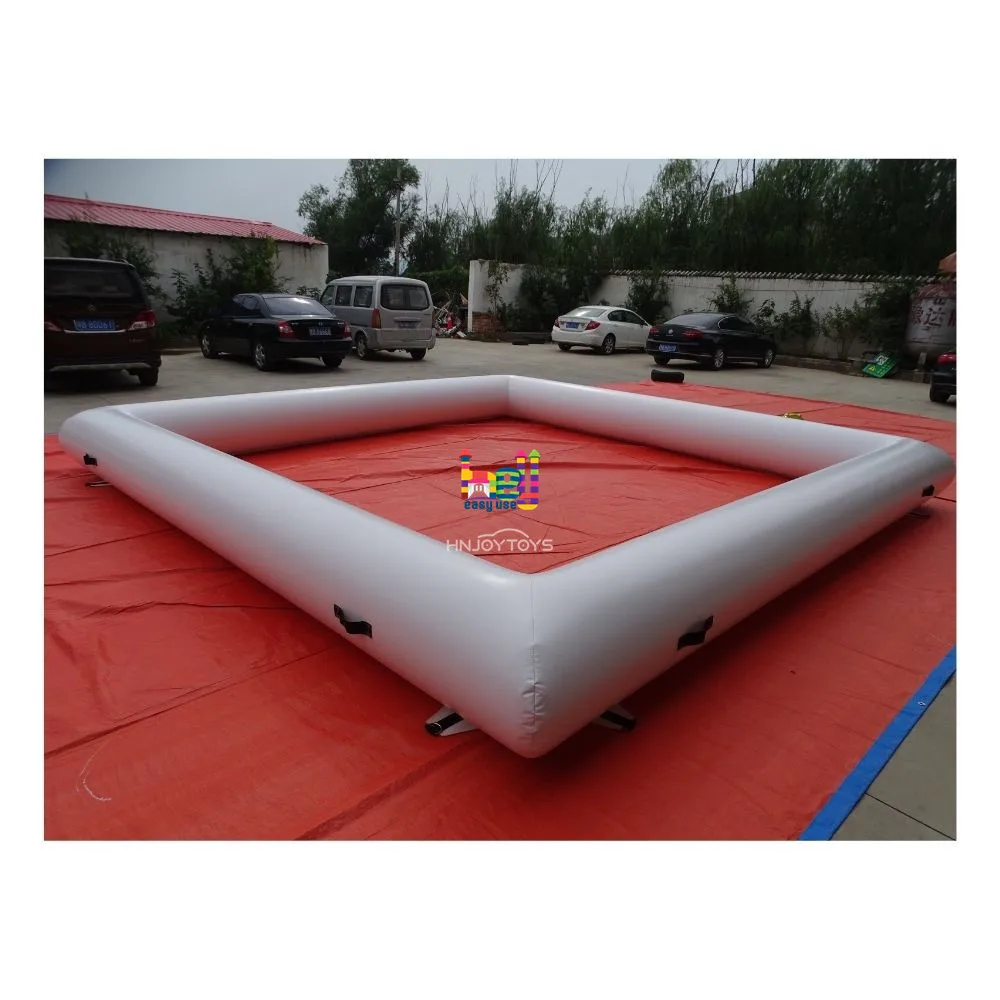 White Race Car Track Go Cart Yard Inflatable Perimeter Inflatable Race ...