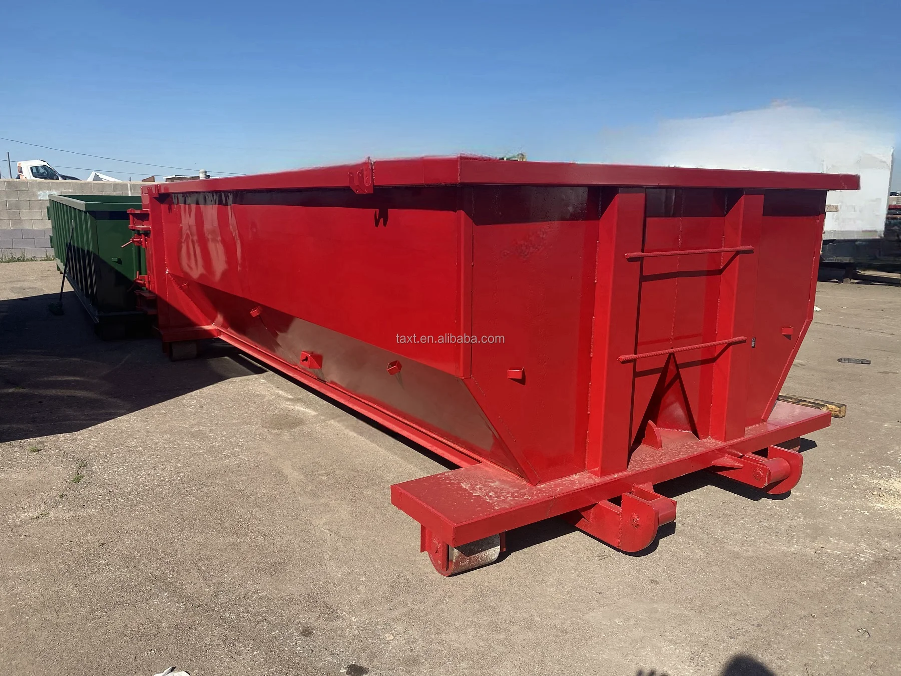 10 Yard Recycling Roll Off Bin Dumpster Hook Lift Bin Roll Off Dumpster ...
