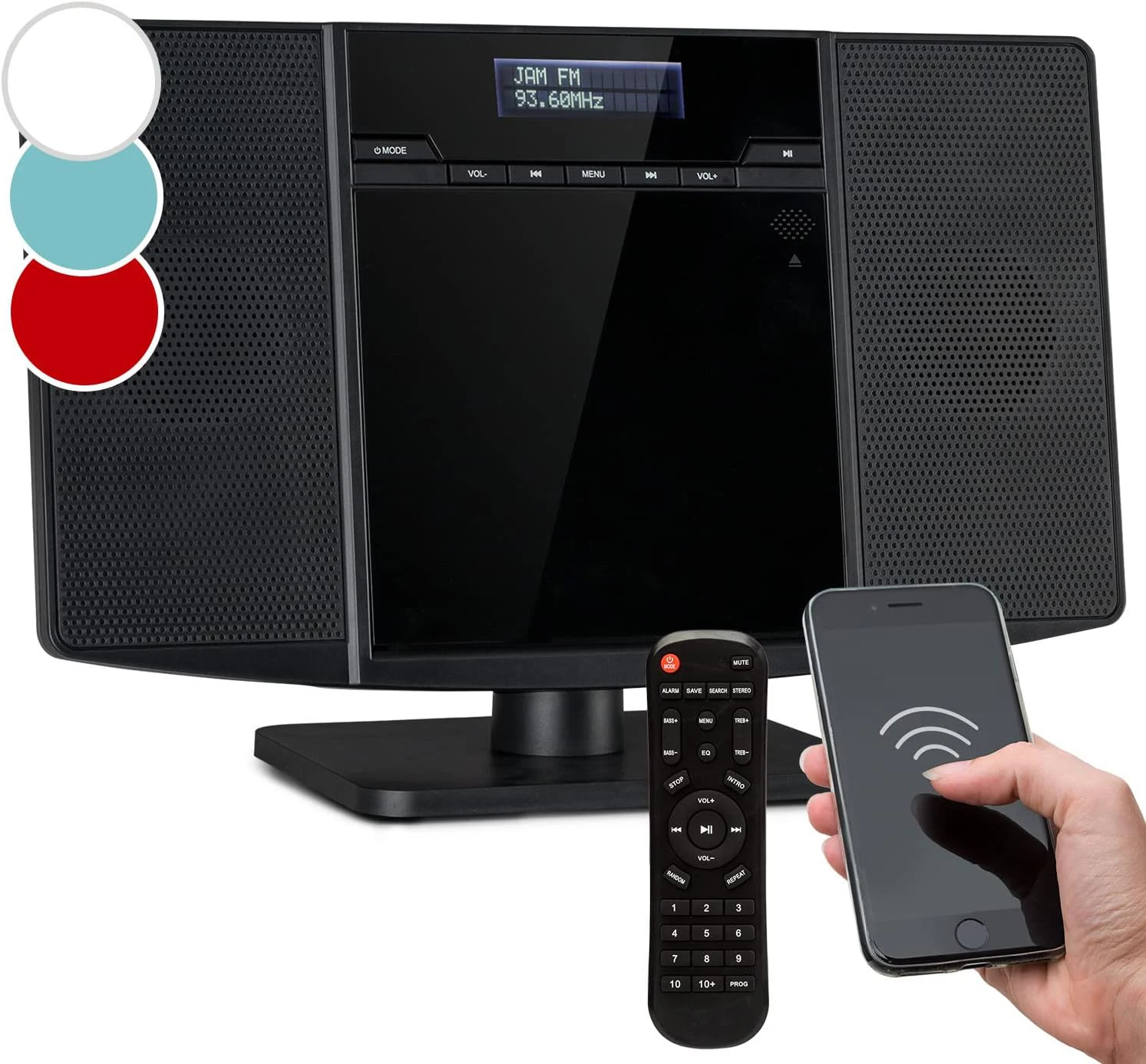 Vertical Cd Player With Bluetooth And Dab/dab+/fm Radios,Multi Colours ...