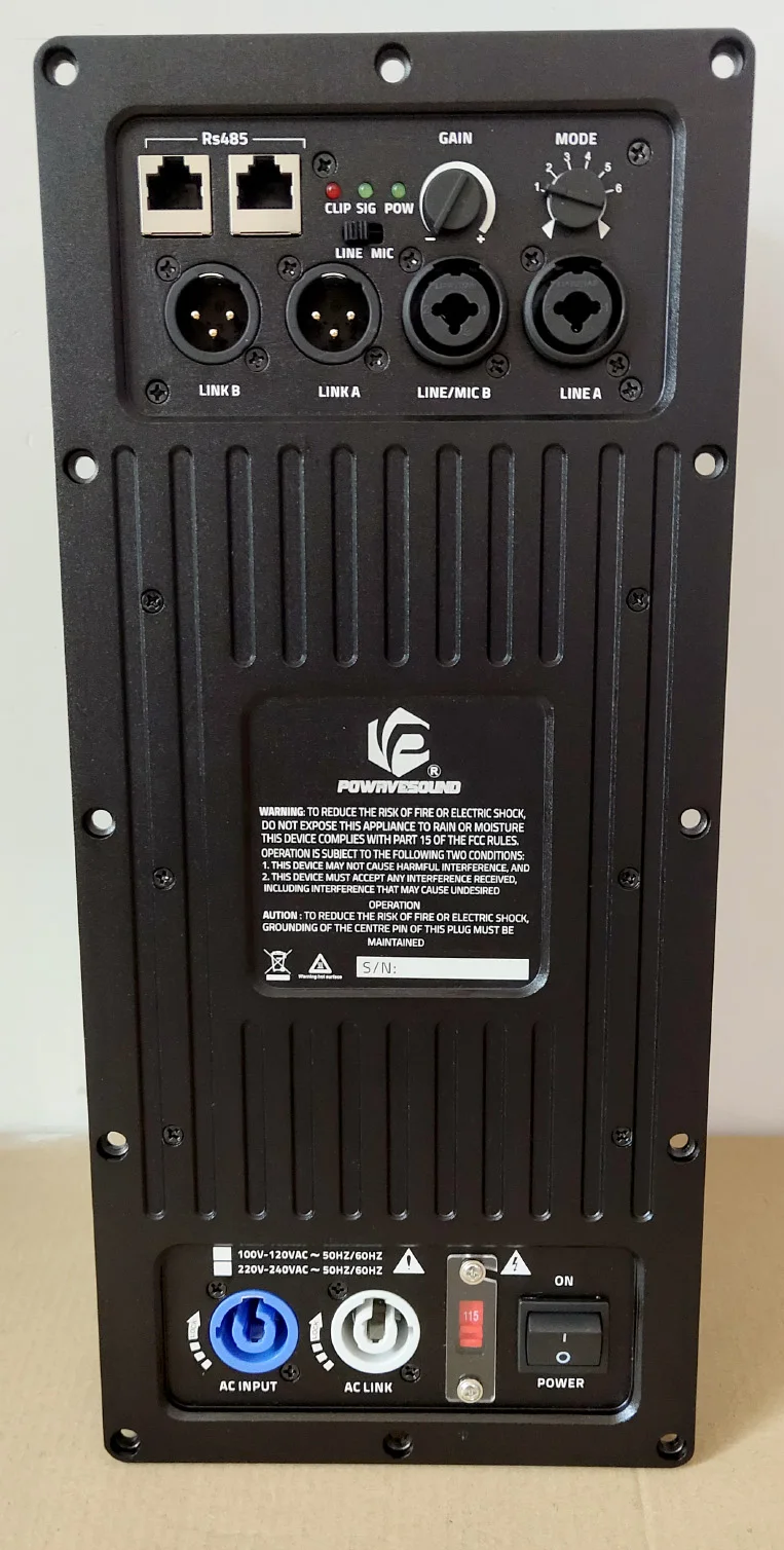 Digital Active Speaker Amplifier Module Dsp Audio Processor