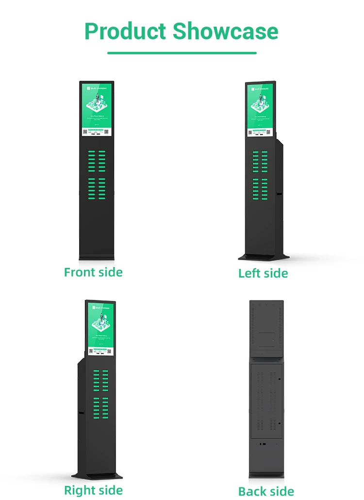 24 Slot Mobile Charging Station - Power Bank Vending Machine